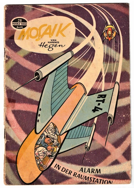DDR COMIC MOSAIK Original Hannes Hegen Digedags Heft Nr. 28 – März 1959 ...