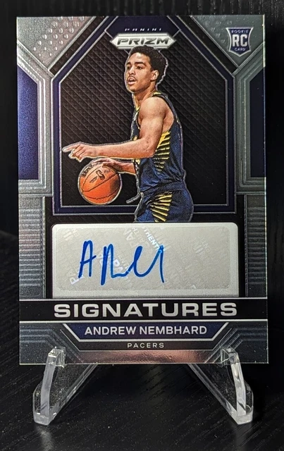 2022-23 PRIZM SIGNATURES Andrew Nembhard recrue auto - Pacers RC EUR 16 ...