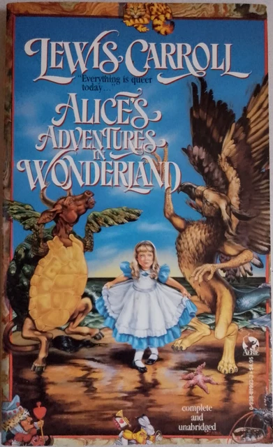 ALICE'S ADVENTURES IN Wonderland Lewis Carroll Aerie Books USA 1988 PB complete EUR 15,54 ...