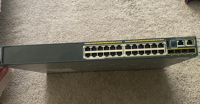 CISCO WS-C2960S-24PD-L 24 ports Catalyst 2960 Rack Mountable Ethernet ...