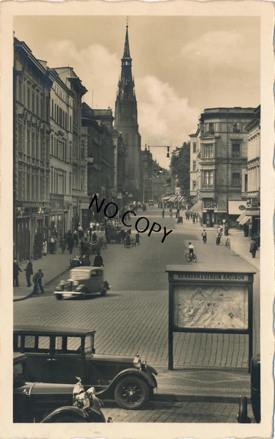 FOTO WW2 MILITARY: PK Polen Ratibor Racibórz Stadtbild X221 EUR 10,00 ...