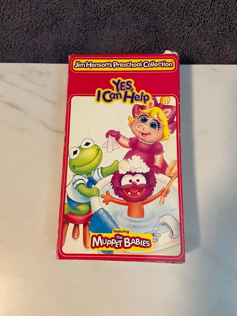THE MUPPET BABIES, Yes, I Can Help Jim Henson VHS - 1995 Preschool ...