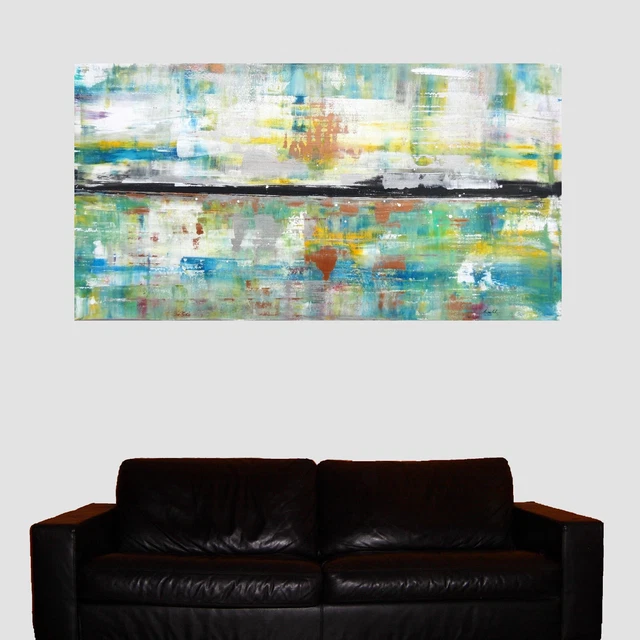 KÜNSTLER MARCEL WEHL signiert Modern XXL Gemälde Kunst groß Acryl Kunstwerk Art EUR 149,00 ...