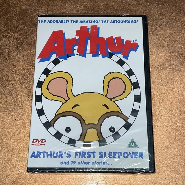 ARTHUR ARTHURS FIRST Sleepover & Other Stories DVD Animation Brand New ...