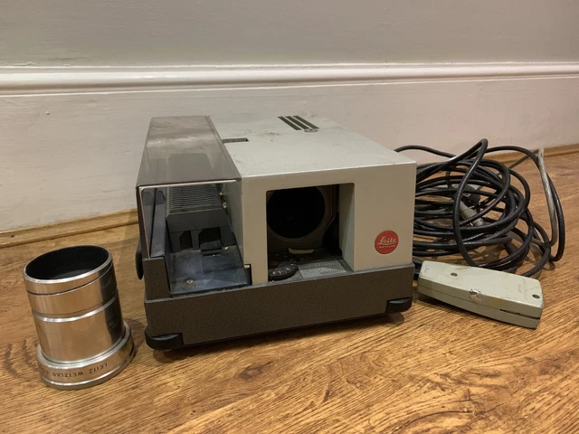 LEITZ WETZLAR PRADOVIT Color Slide Projector Colorplan 150 Lens ...
