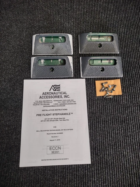 BELL 407/206L AERONAUTICAL Accessories Step/Handle Kit $1,250.00 - PicClick