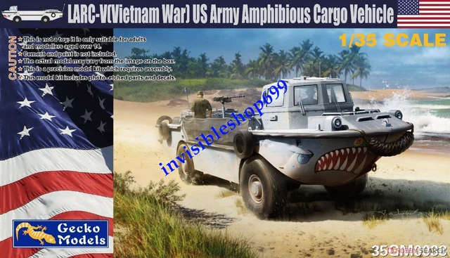 GECKO MODELS 35GM0038 1/35 LARC-V (Vietnam War) US Army Amphibious ...
