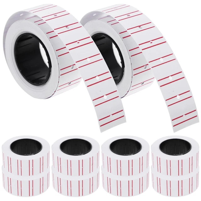 10 ROLLS LABEL Tags Price Stickers for Small Business Bill Number $26. ...