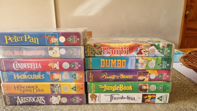 WALT DISNEY VINTAGE VHS tapes Bundle £8.00 - PicClick UK