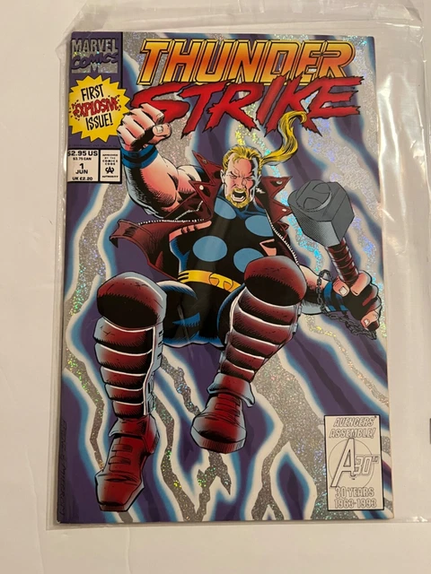 MARVEL COMICS THUNDERSTRIKE #1 couverture feuilletée THOR Eric ...