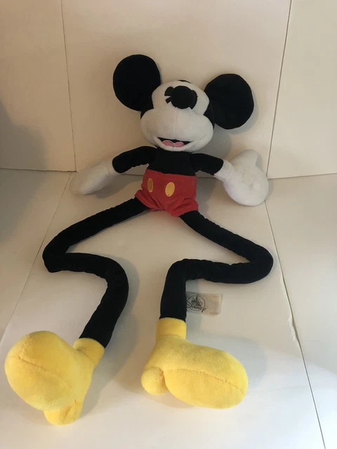 DISNEY MICKEY MOUSE 18” Plush Long Legs And Arms Disney Parks £13.35 ...