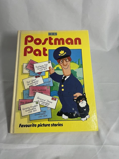 VINTAGE BHS POSTMAN Pat Book 1985 reading picture book retro rare 1980 ...