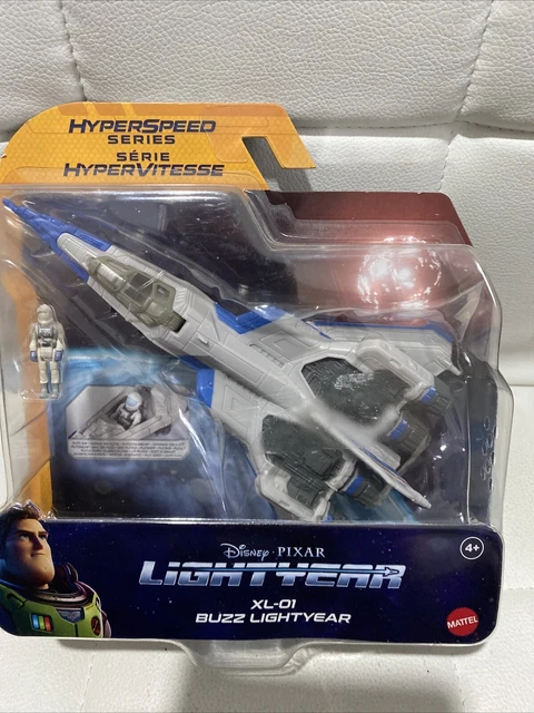 DISNEY PIXAR LIGHTYEAR Hyperspeed Series XL-01 Spaceship & Buzz ...