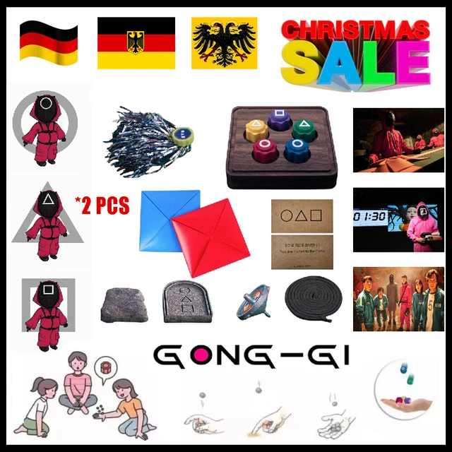GONGGI GONG-GI JACKS S quid Game Korean Traditional Game Set Korean ...