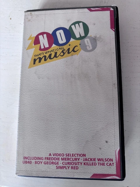 NOW THAT'S WHAT i call Music 9 VHS VIDEO £15.06 - PicClick UK