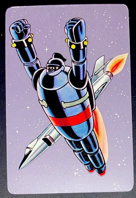 TV87 SWAP PLAYING Cards 1 Japanese 60's Gigantor Robot Anime TV Series ...