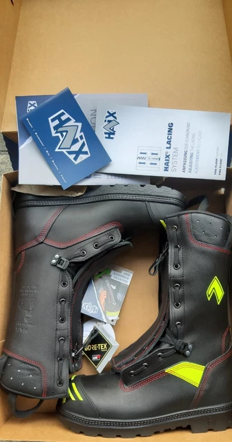 RANGERS DE POMPIERS Véritable Haix Fire Flash 2 Pointure 41 EUR 150,00 ...