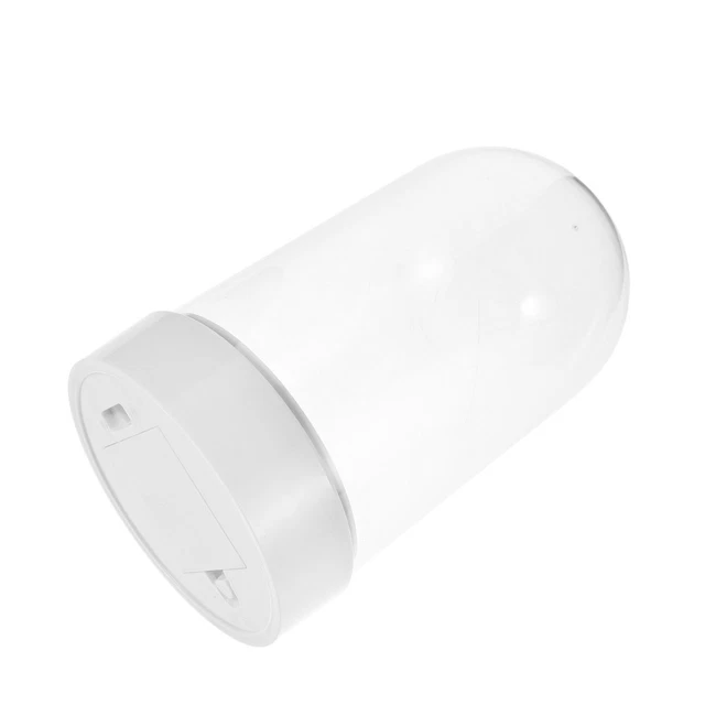 BOULE À NEIGE de Noël en pot : Cloche dôme en plastique avec base ...