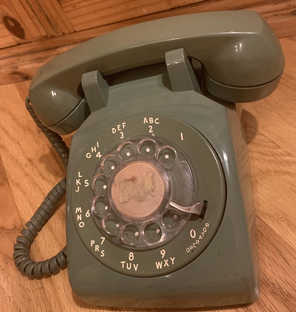 VINTAGE ROTARY DIAL Brady Bunch Desk Telephone 1960-70’s Phone Western Electric £67.54 - PicClick UK