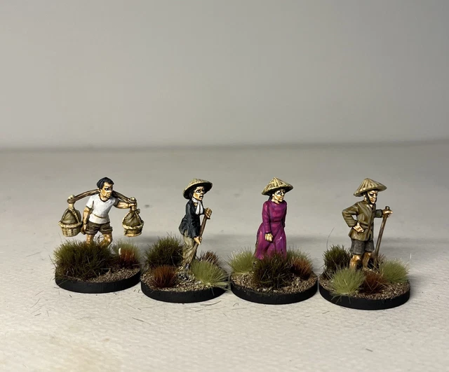 28MM EMPRESS MINIATURES Modern Warfare Vietnam War Civilians EUR 60,00 ...
