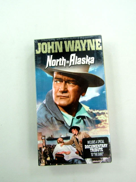 VTG JOHN WAYNE North to Alaska VHS Watermark Western 20th Century Fox ...