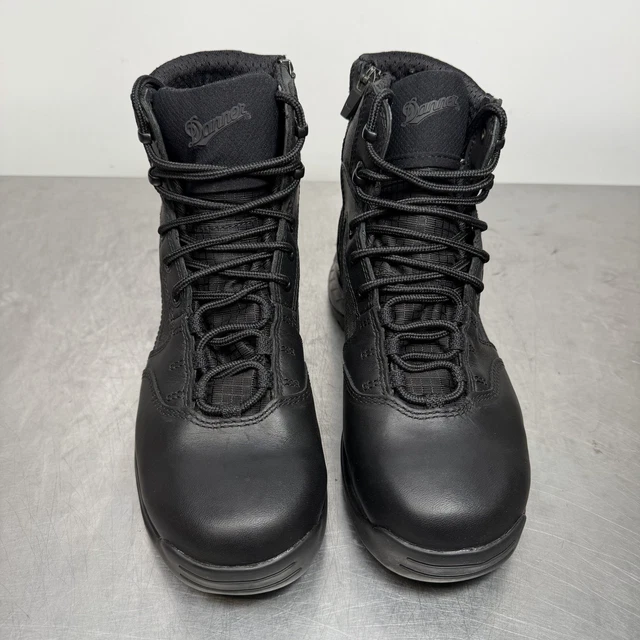 DANNER KINETIC 6” Side-Zip Tactical GTX Boots Blk Ballistic Nylon - Men ...