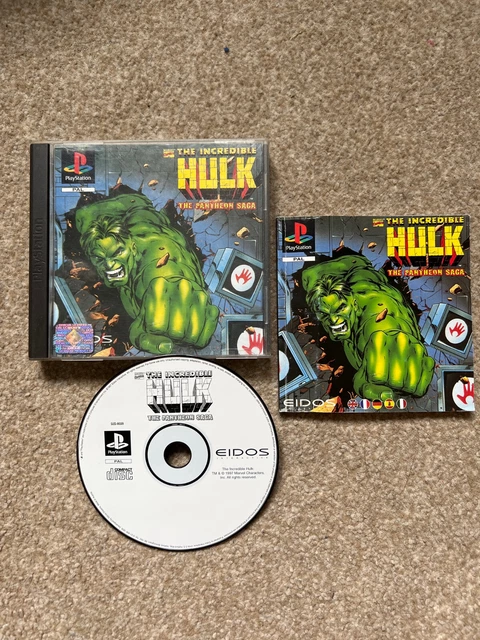 THE INCREDIBLE HULK The Pantheon Saga (PS1 Playstation 1) Complet RARE ...