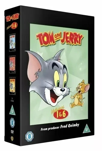 TOM AND JERRY Complete Collectors Edition Vol. 1-6 DVD Box Set £8.95 - PicClick UK