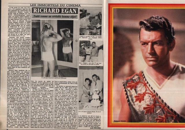 COUPURE DE PRESSE Clipping 1984 Richard Egan (4 pages) EUR 5,00 - PicClick FR