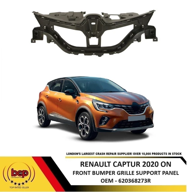 RENAULT CAPTUR 2020 On Front Bumper Grille Support Panel Inner Grille £ ...
