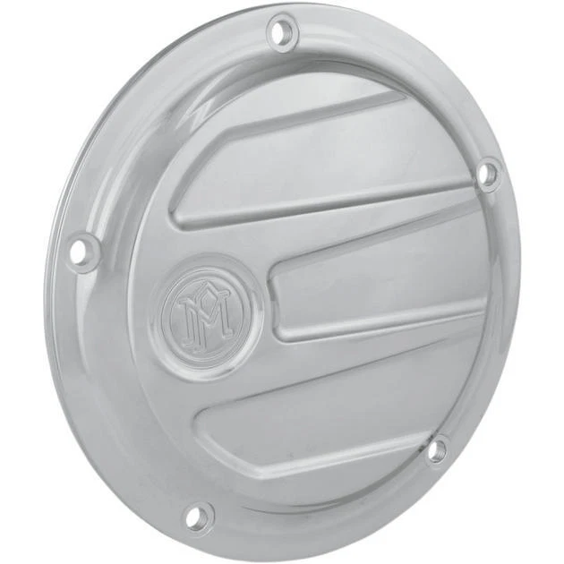 PERFORMANCE MACHINE SCALLOP Derby Cover Chrome 5-Hole #0177-2026-CH ...