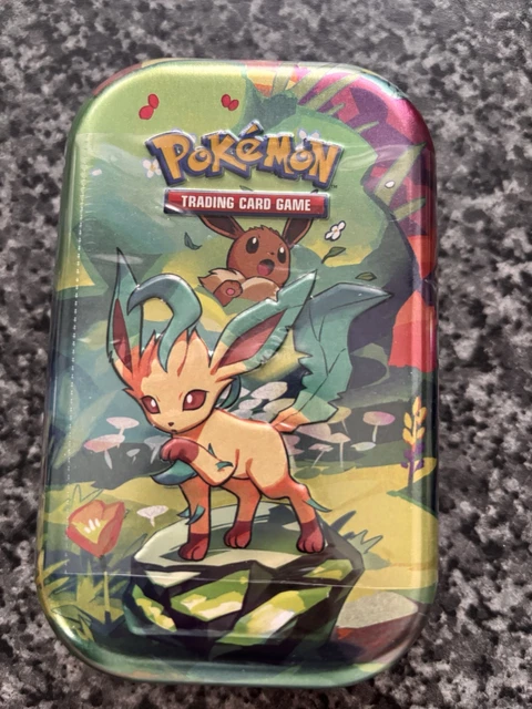 POKÉMON MINI TIN Scarlet & Violet Prismatic Evolutions - Leafeon ...