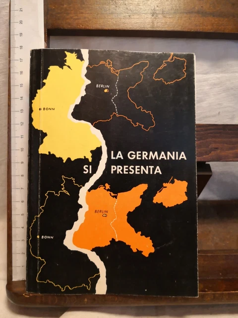 LA GERMANIA SI PRESENTA-ufficio stampa Germania federale 1966 EUR 25,00 ...