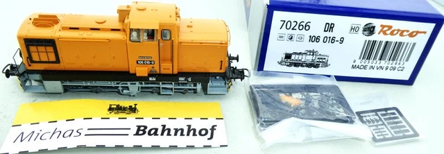 ROCO 70266 DR 106 016-9 Diesellok Digital Sound EpIV H0 1:87 OVP HG5 µ ...