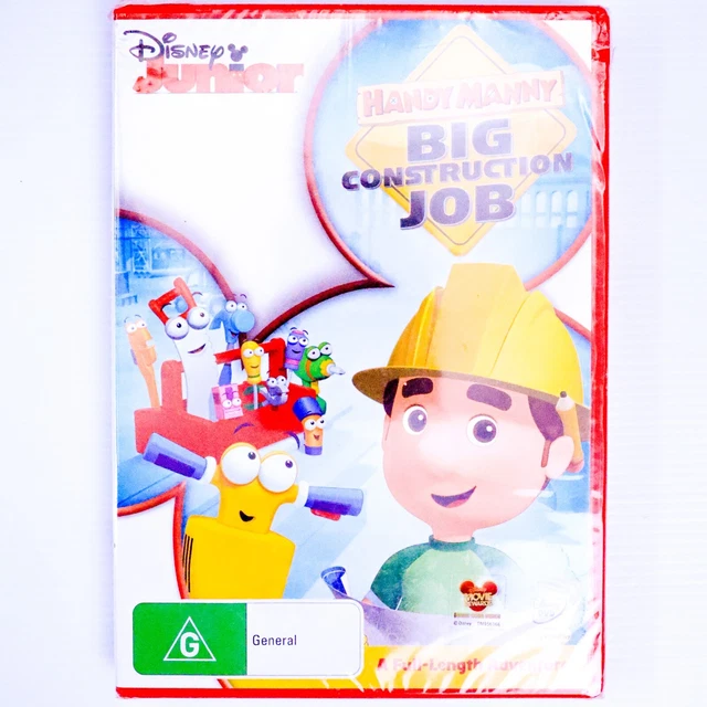 NEW HANDY MANNY: Big Construction Job (DVD, 2011) - Animation Comedy TV ...