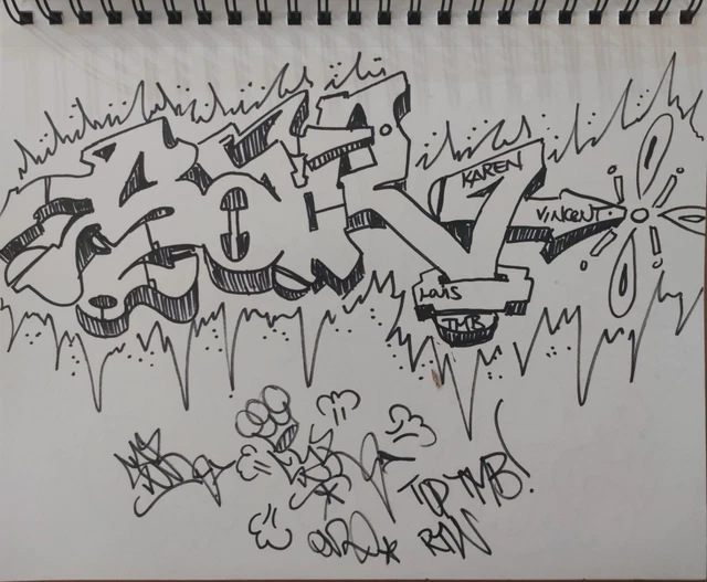 SAR TMB SKETCH 2018 30x23cm COPE2/QUIK/TAKI183/GHOST/SEEN/DAZE ...