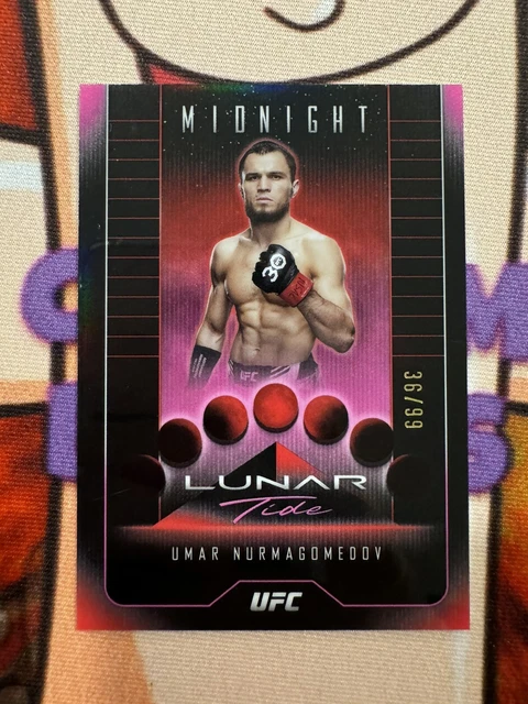 2024 TOPPS MIDNIGHT UFC Lunar Tide TWILIGHT 36/99 Umar Nurmagomedov #LT ...