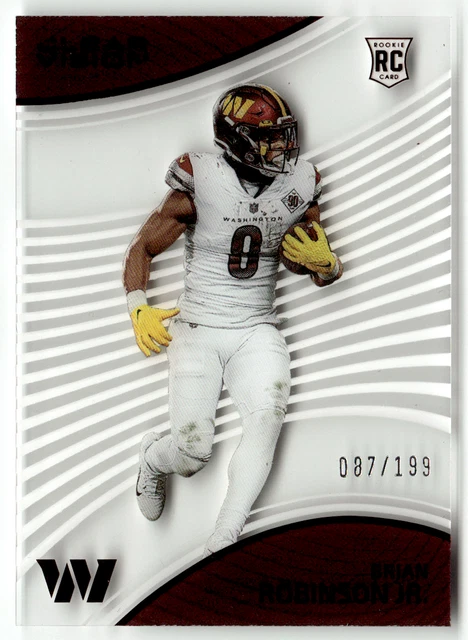 PANINI 2022 CRÓNICAS Borrar Vision NFL N º CVR-14 Brian Robinson Jr ...