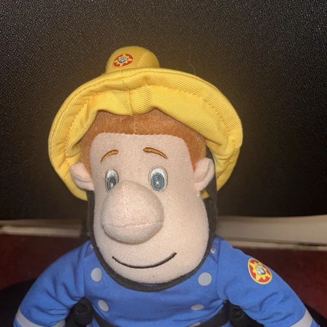 FIREMAN SAM TALKING Singing Soft Toy Plush Working - approx 12” £7.26 ...
