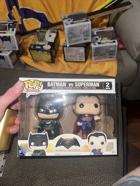 FUNKO POP HEROES Vinyl Figure Batman VS Superman 2 pack $20.00 ...