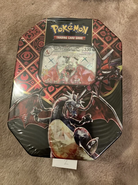 POKEMON TCG - Paldean Fates Tin (Shiny Charizard EX) BRAND NEW SEALED ...