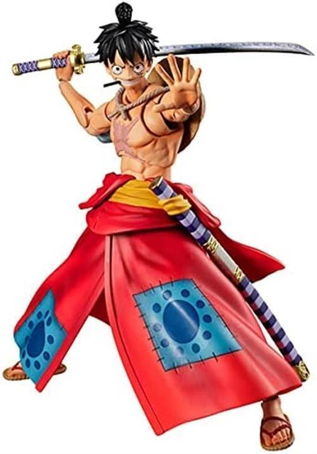 FIGURINE MOBILE PEINTE en PVC Luffy Taro de Variable Action Heroes ONE ...
