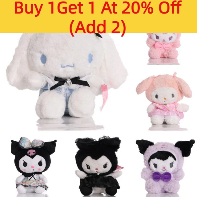 MY MELODY CINNAMOROLL Kuromi Sanrio Plush Toy Cartoon Doll Gift Stuffed Toys £12.30 - PicClick UK