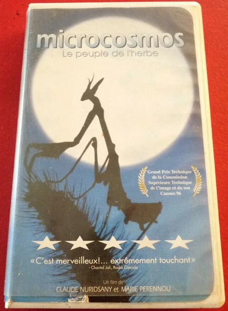 *VHS FRENCH MOVIE Microcosmos Le Peuple de L'herbe! $5.99 - PicClick CA