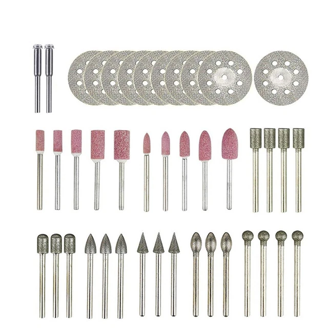 DIAMOND GRINDING BURR+ABRASIVE Mounted Stone+Diamond Cutting Wheel+ ...