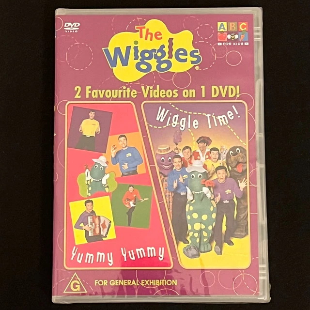 The Wiggles Wiggle Time And Yummy Yummy Dvd Original Cast Brand New