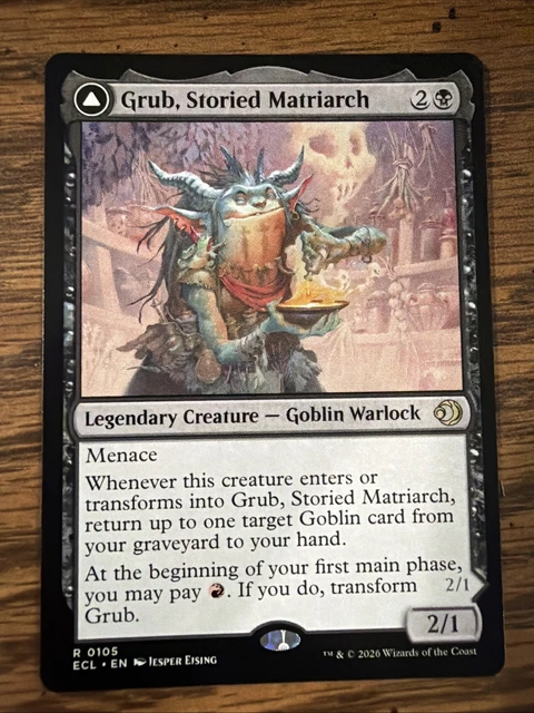 GRUB, STORIED MATRIARCH - Lorwyn Eclipsed (ECL) Magic: The Gathering ...