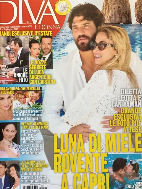 DIVA 2021 24.DILETTA Leotta-Can Yaman,Elisabetta Gregoraci,Claudio ...