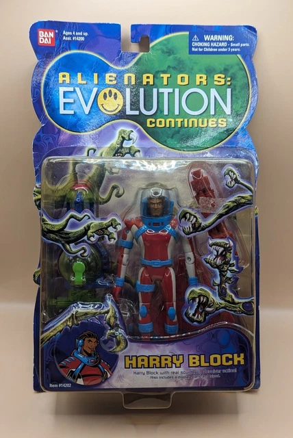 NEW VINTAGE 2001 Alienators Evolution Continues Harry Block Action ...