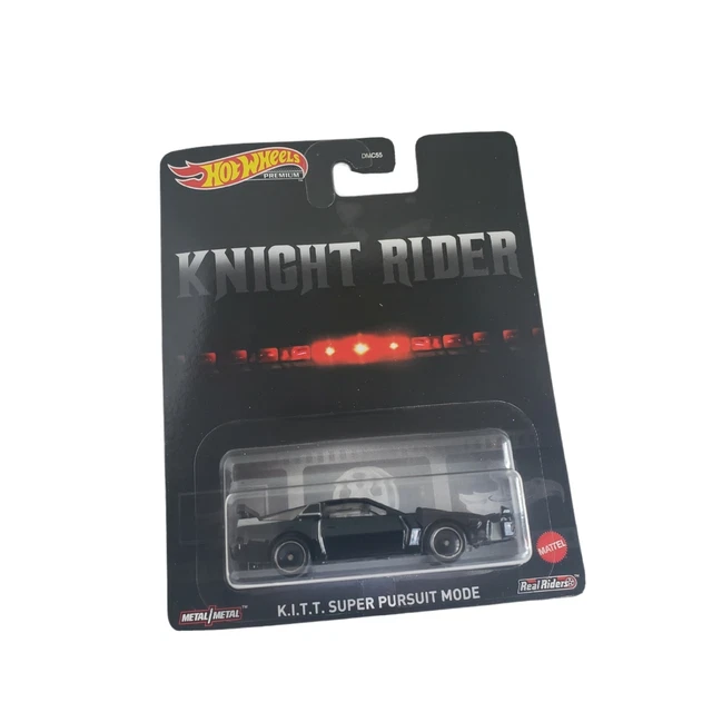 HOT WHEELS PREMIUM - KNIGHT RIDER - K.I.T.T. SUPER PURSUIT MODE $7.95 ...